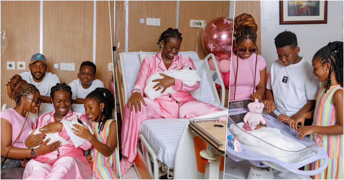 Warri Pikin and Husband Welcome Third Child, a Baby Girl (Photos)