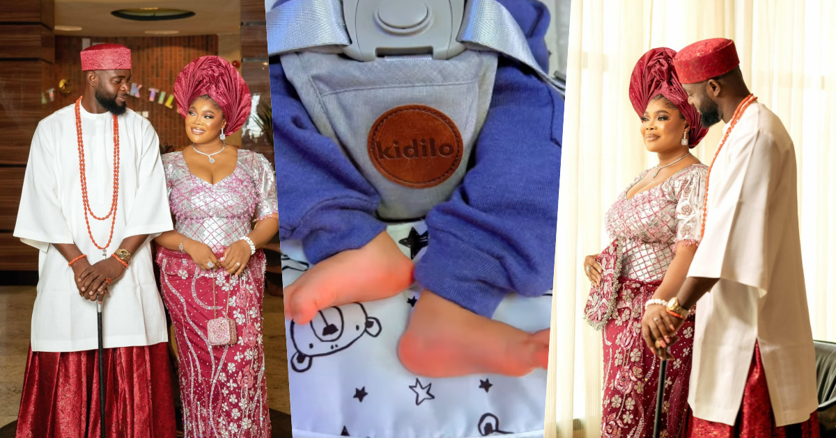 Ruby Ojiakor and Husband Welcome Baby Boy, Lotanna Haziel Madu